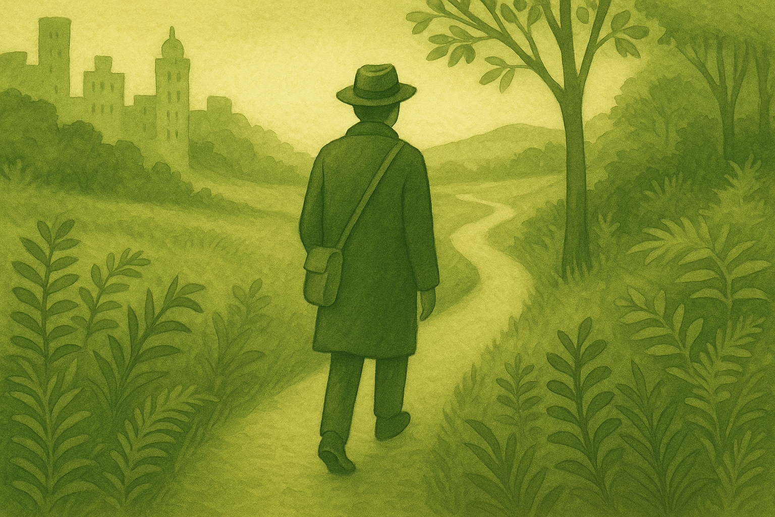 The Evolving Flâneur: From Urban Streets to Mindful Trails – Mindful Trails